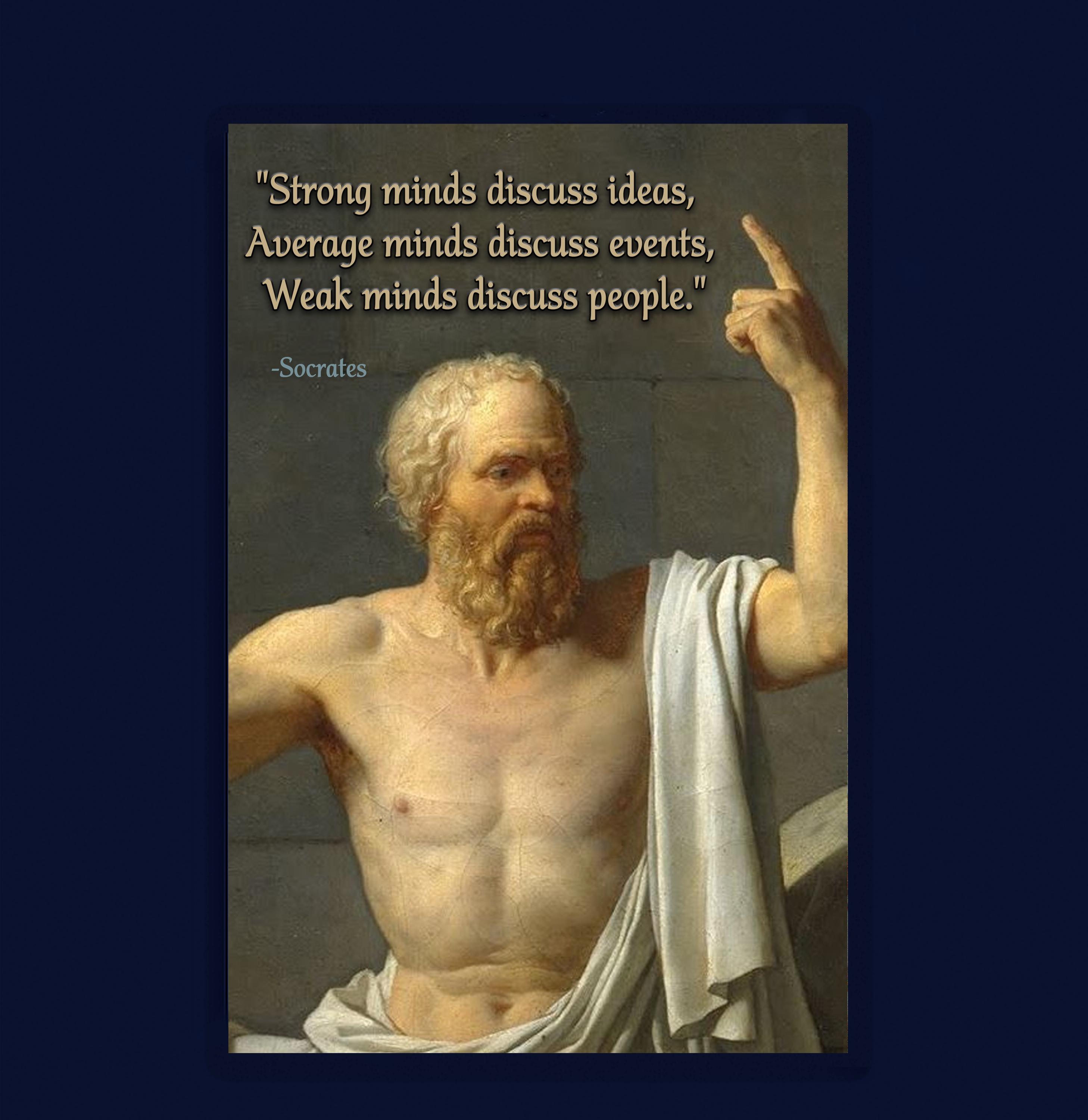 Socrates Poster - Etsy