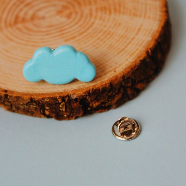 Cloud Brooch - Etsy
