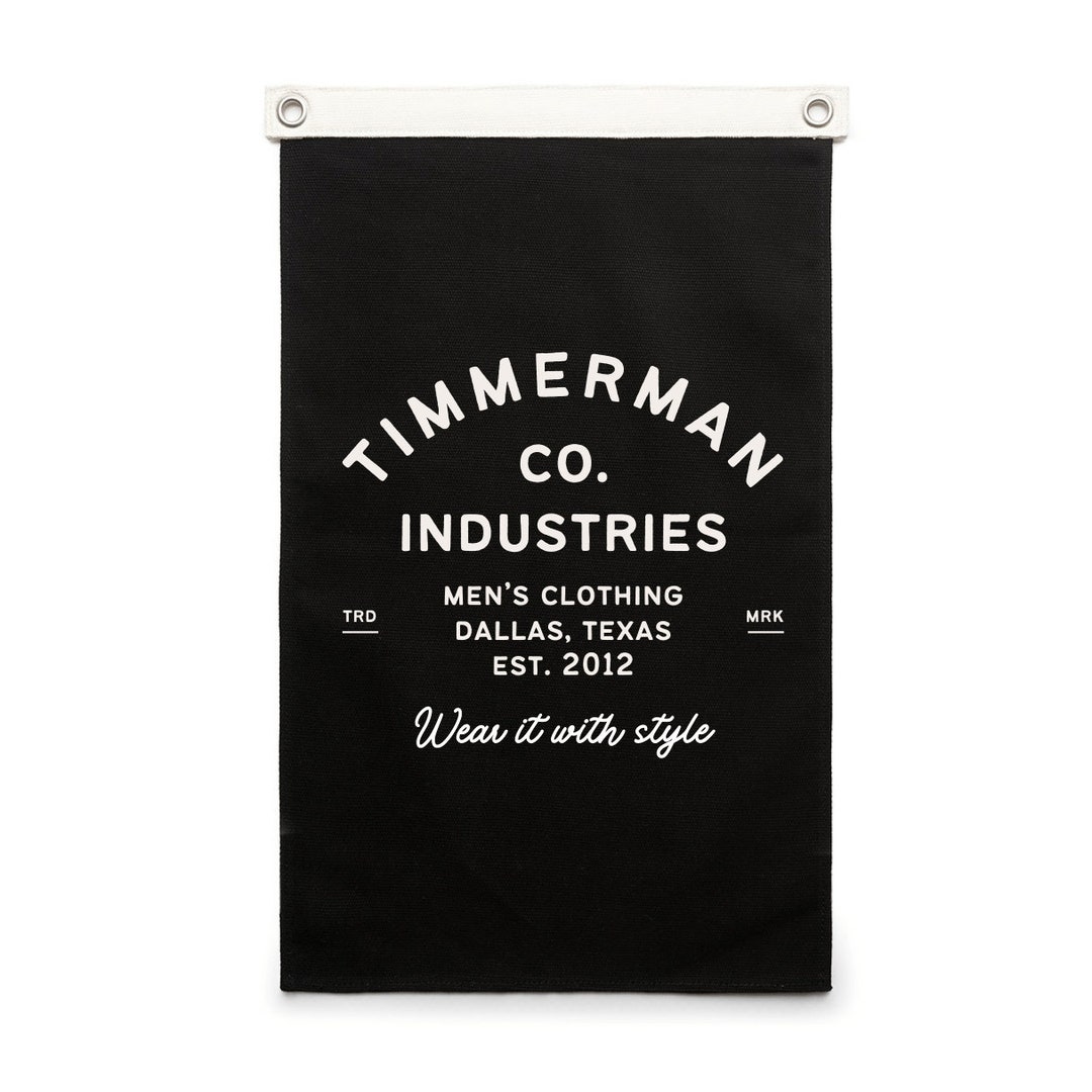 Custom Canvas Flags & Banners| Pennant Banner | Wall Decor | Custom ...