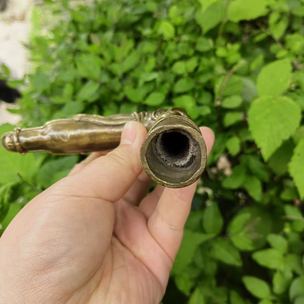 Solid Copper Horse Head Cane Ornament Antique Brass Face Handle,vintage ...