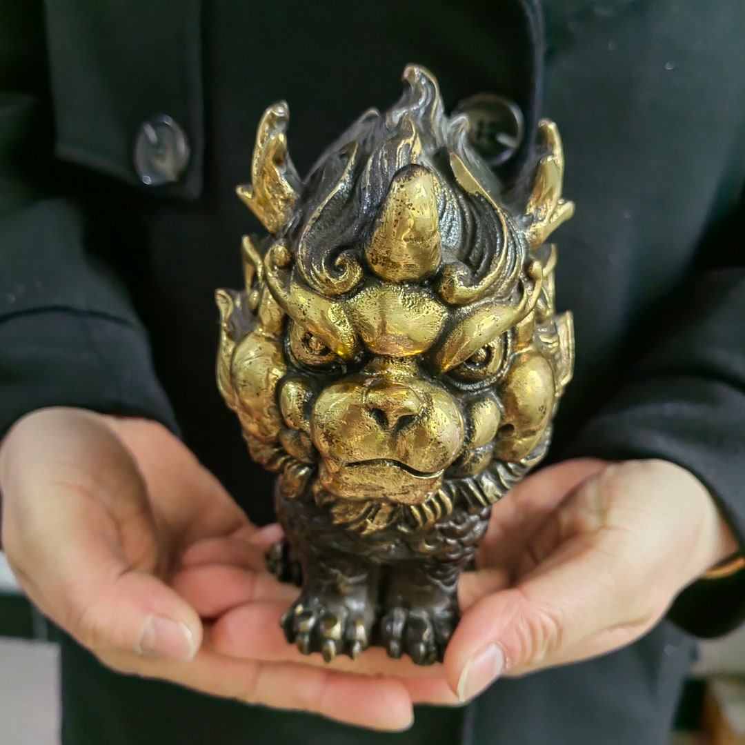 Wealth Pixiu Statue Feng Shui Decor Kirin Pi Xiu,copper Kylin,bronze ...