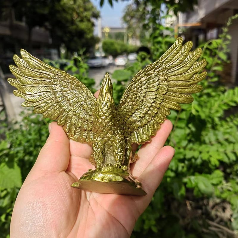 American Bald Eagle Desk Statue - Etsy