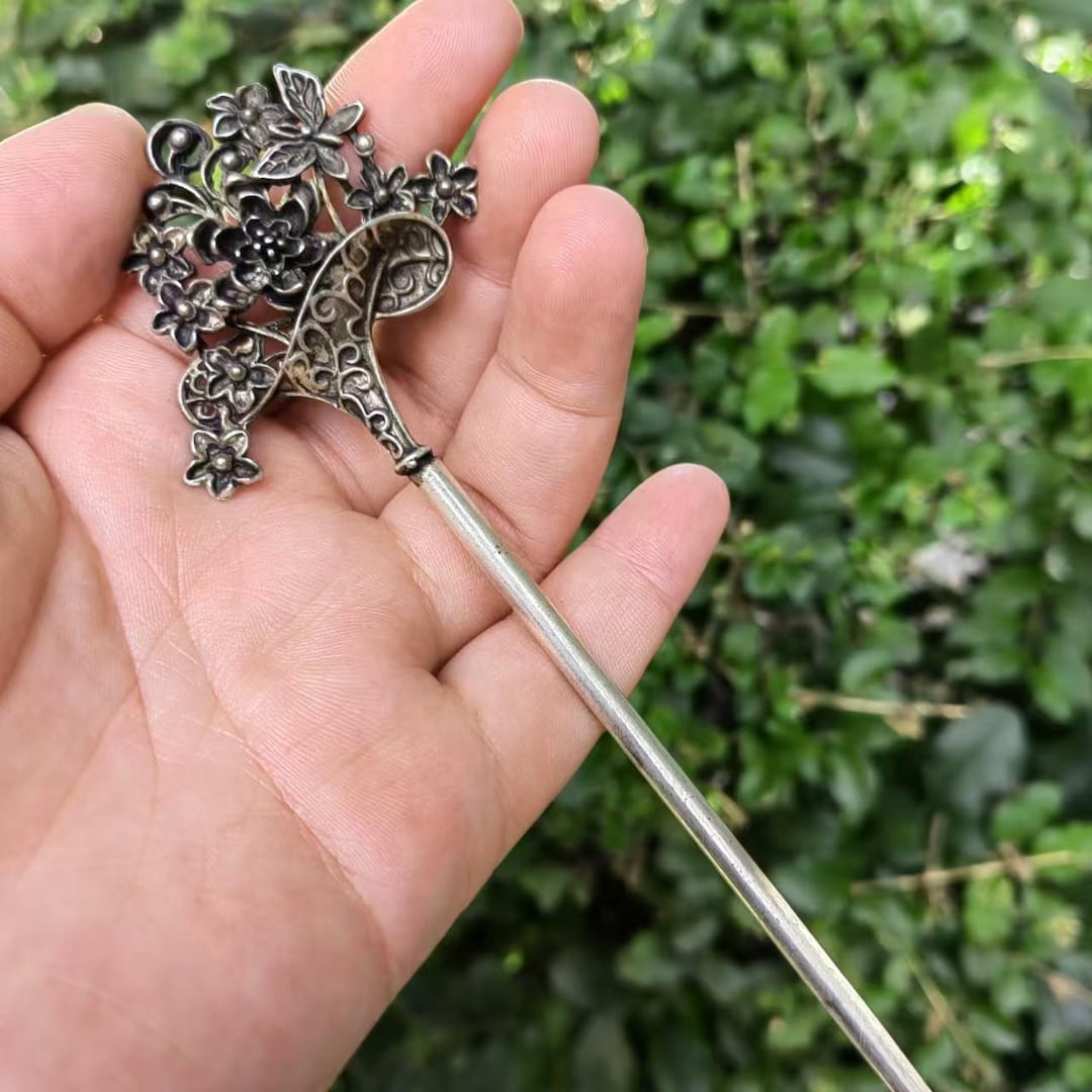 Vintage Style Phoenix Hair Pins Dragon Hairpin Women's Hanfu Zinc Hair ...