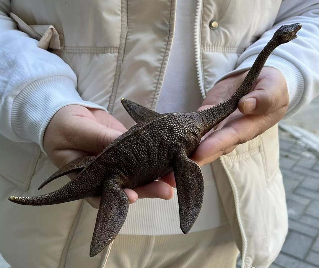 Copper Bronze Jurassic Period Dinosaur Statue ,bronze Plesiosaur ...