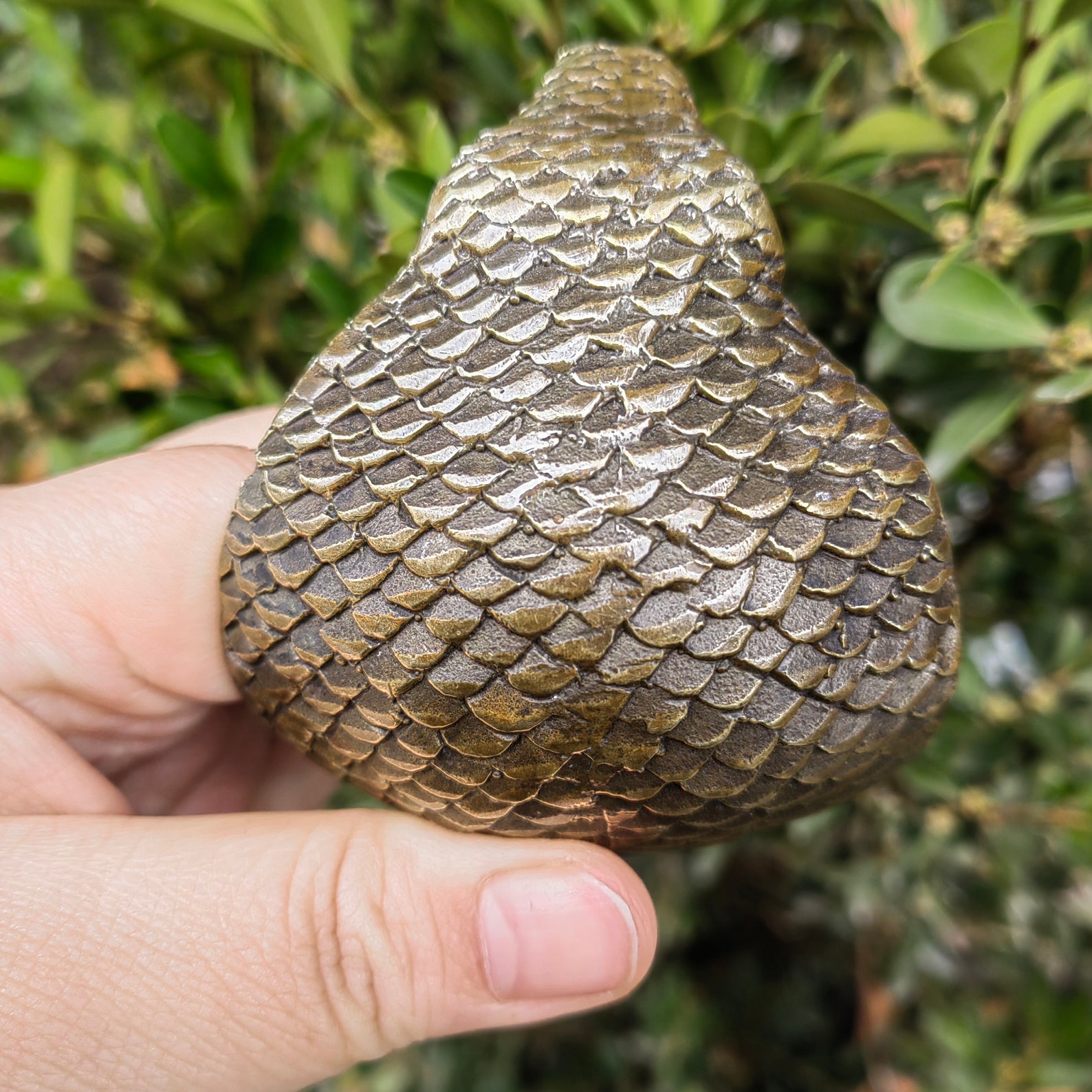 Solid Copper Snake Cane Ornament Antique Brass Face Handle Fine Vintage ...