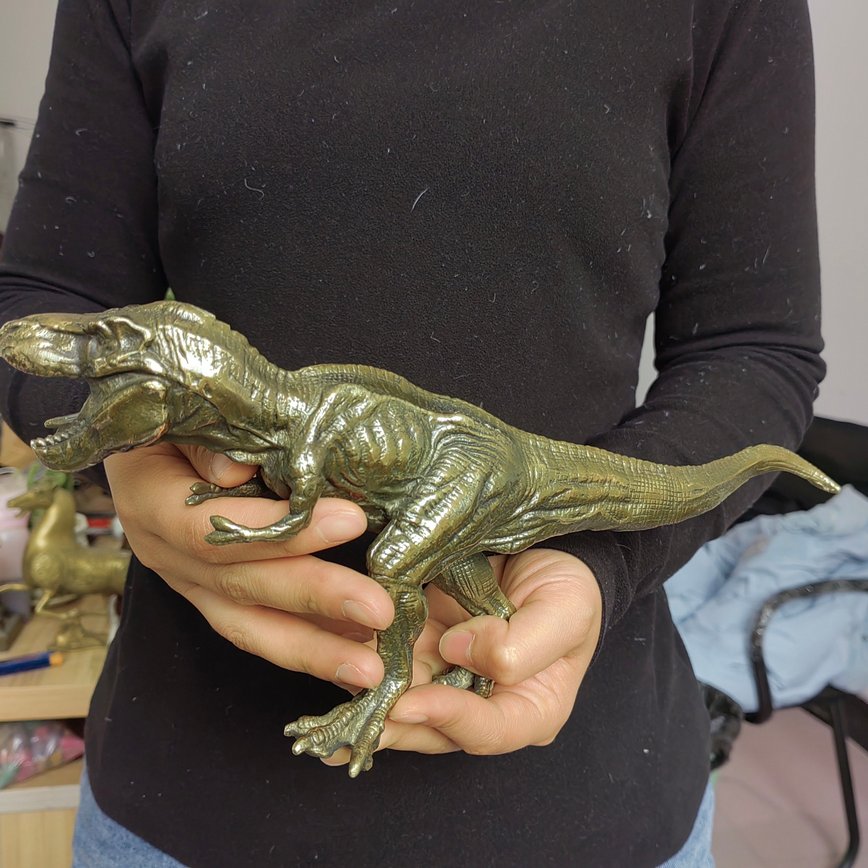 Copper Allosaurus Jurassic World Toy Cretaceous Roar Attack Allosaurus ...