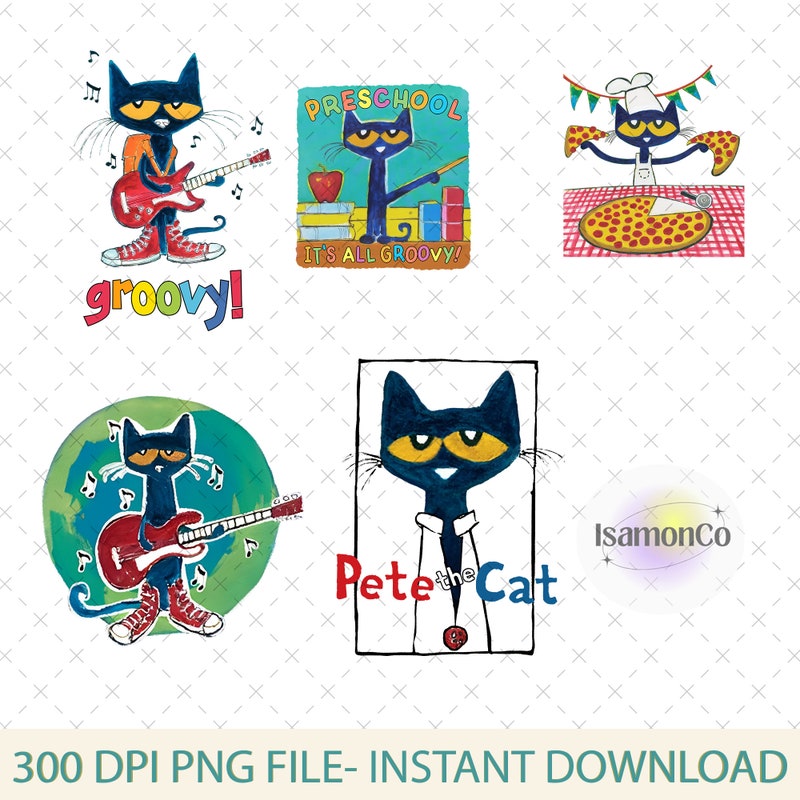 Pete the Cat - Etsy