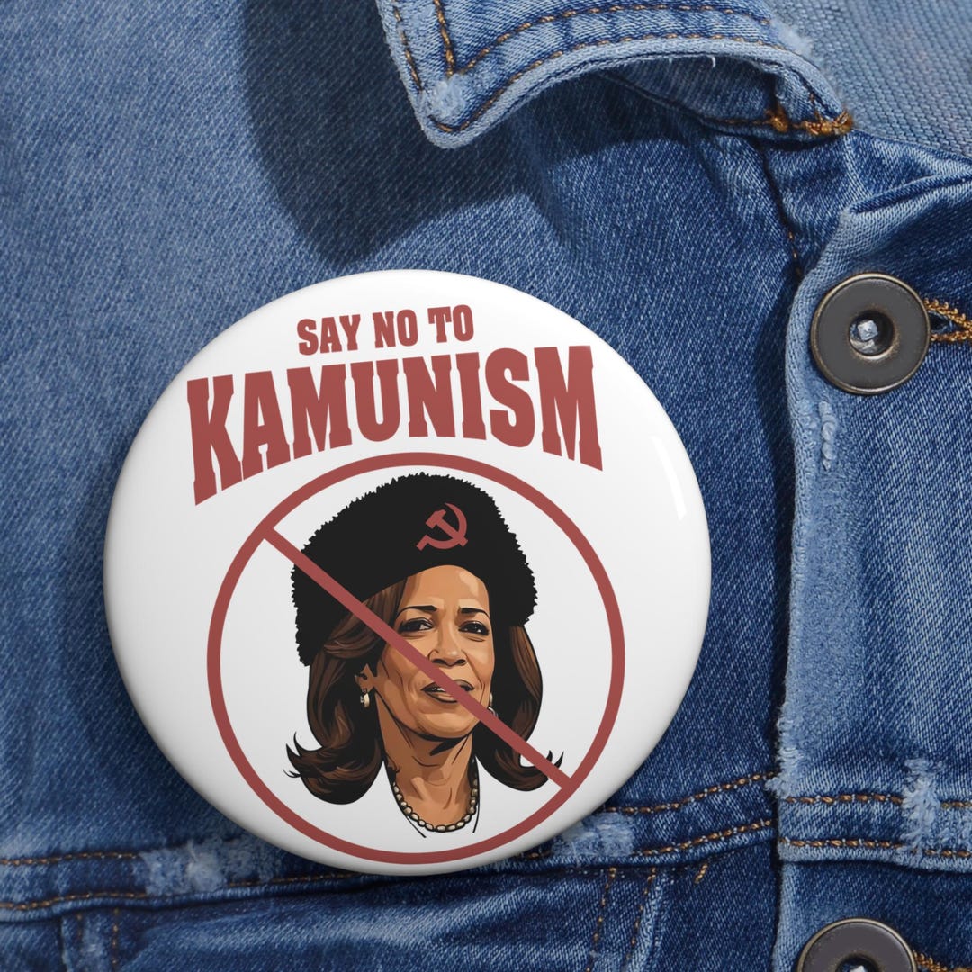 Say No to Kamunism Anti Kamala Pin, Unite America RFK Pin,trump Vance ...