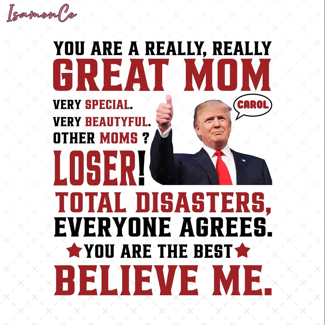 You're Great Dad Trump Custom Png, Funny Trump Personalized Design Gift ...