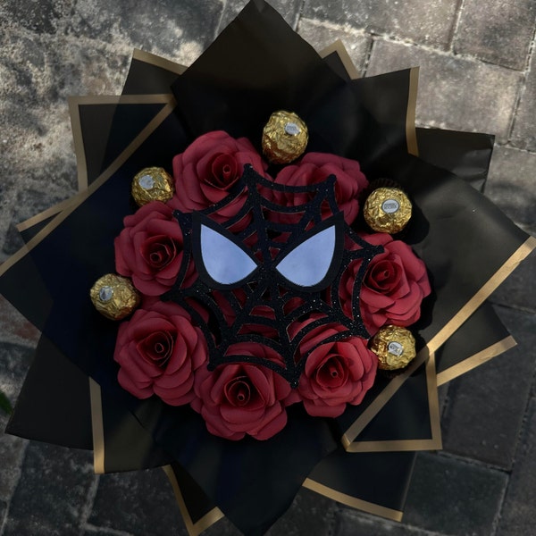 Spiderman Bouquet - Etsy