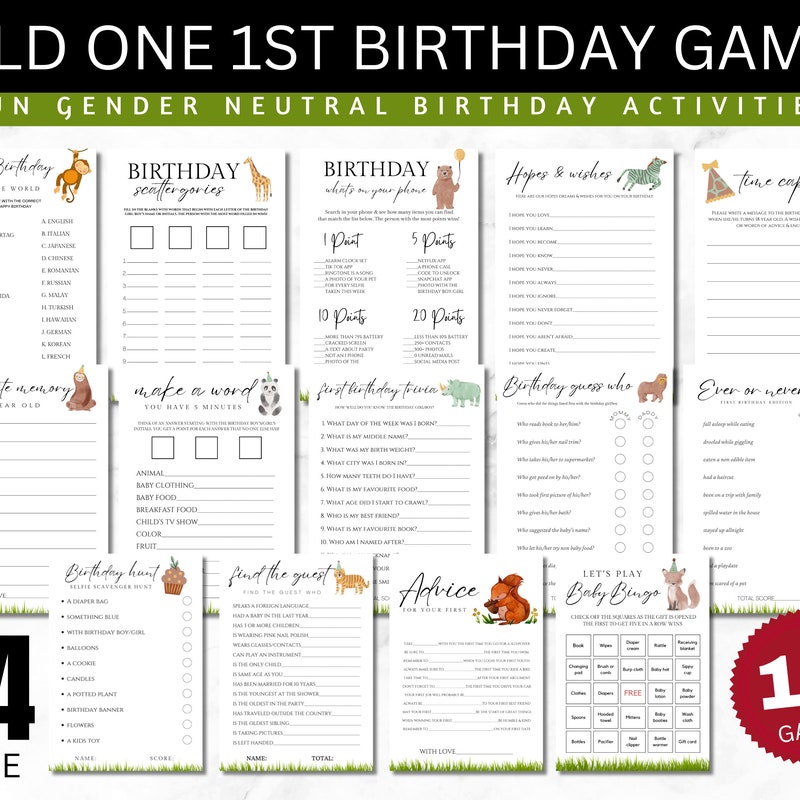 One Word Card Game - Etsy