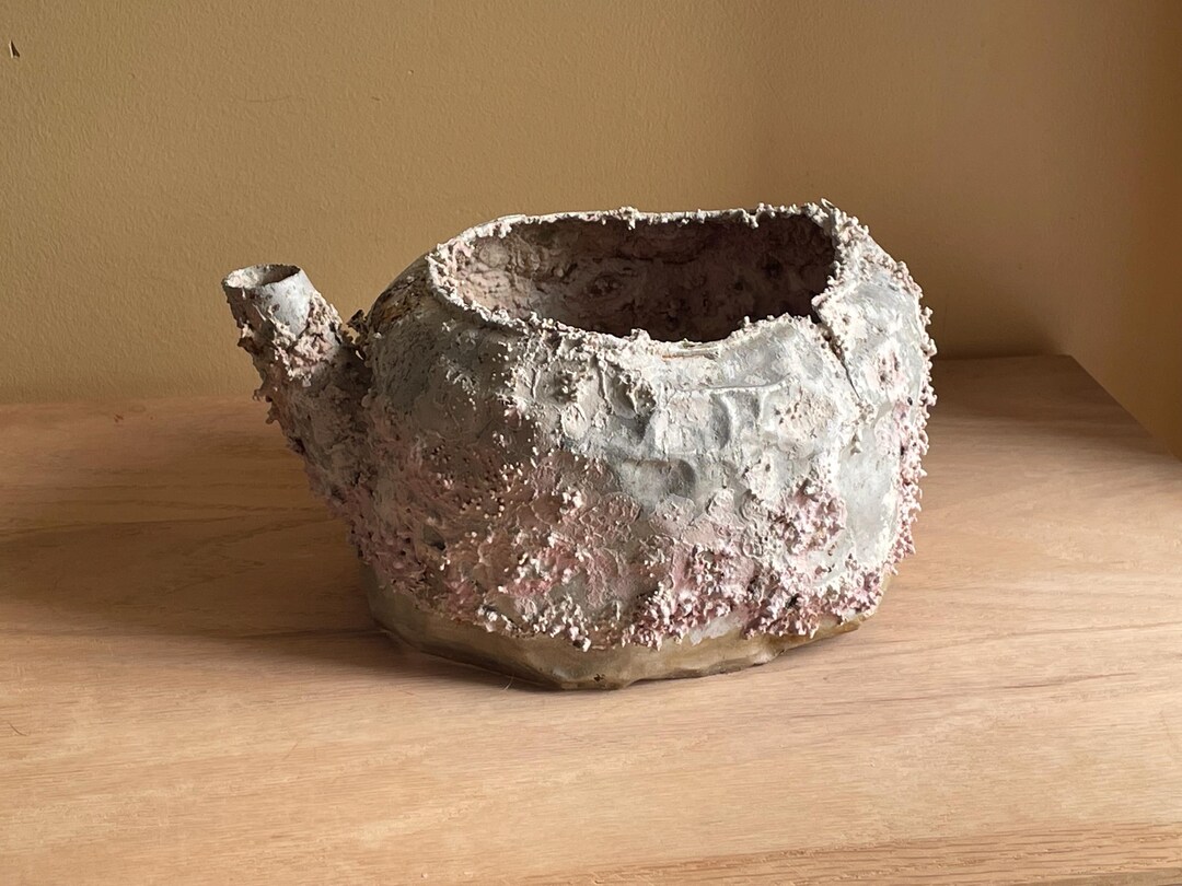 Coral-encrusted Aluminum Kettle – Rustic Diver Salvage, Undersea ...