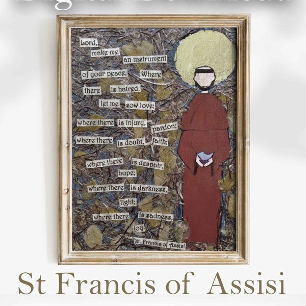St Francis of Assisi - Etsy