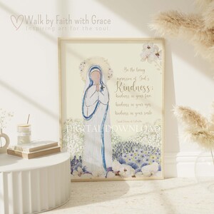 Saint Teresa of Calcutta Catholic Art – Mother Teresa Print With ...