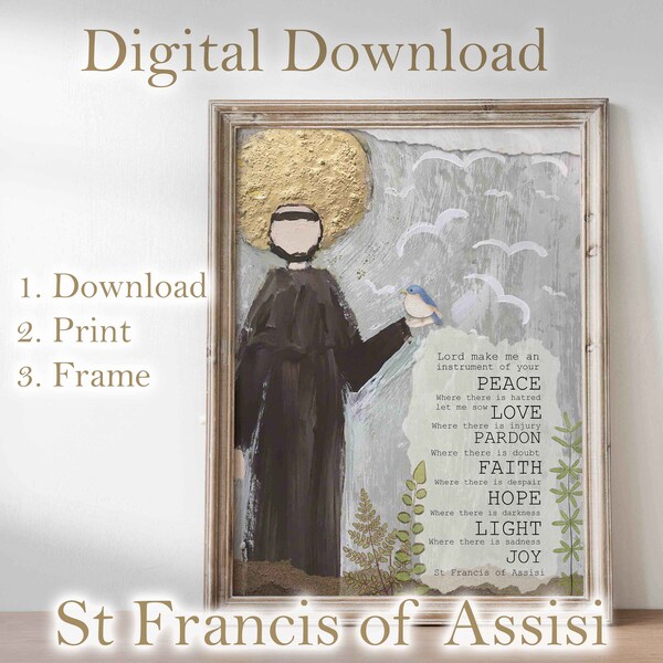 St Francis of Assisi - Etsy