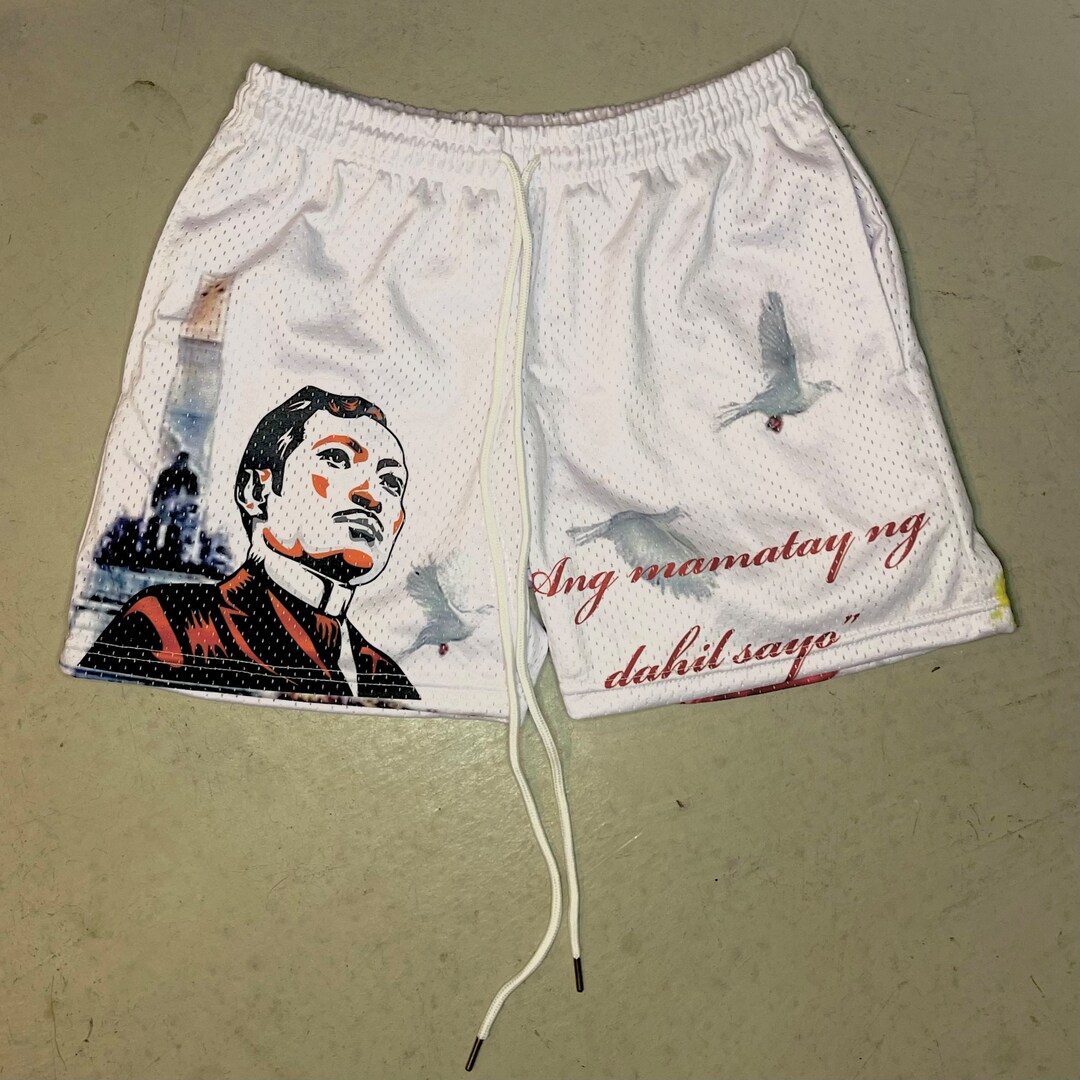Jose Rizal Mesh Shorts - Etsy