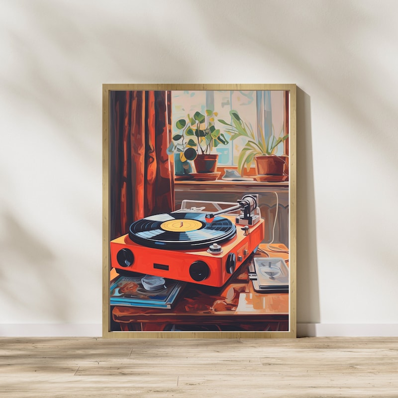 Record Player Art - Etsy