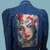 Customized Denim Jacket With Pop Art and Comic Books - Handmade Women's ...