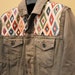 Customized Denim Jacket With Floral Pattern -handmade Women's Fashion ...