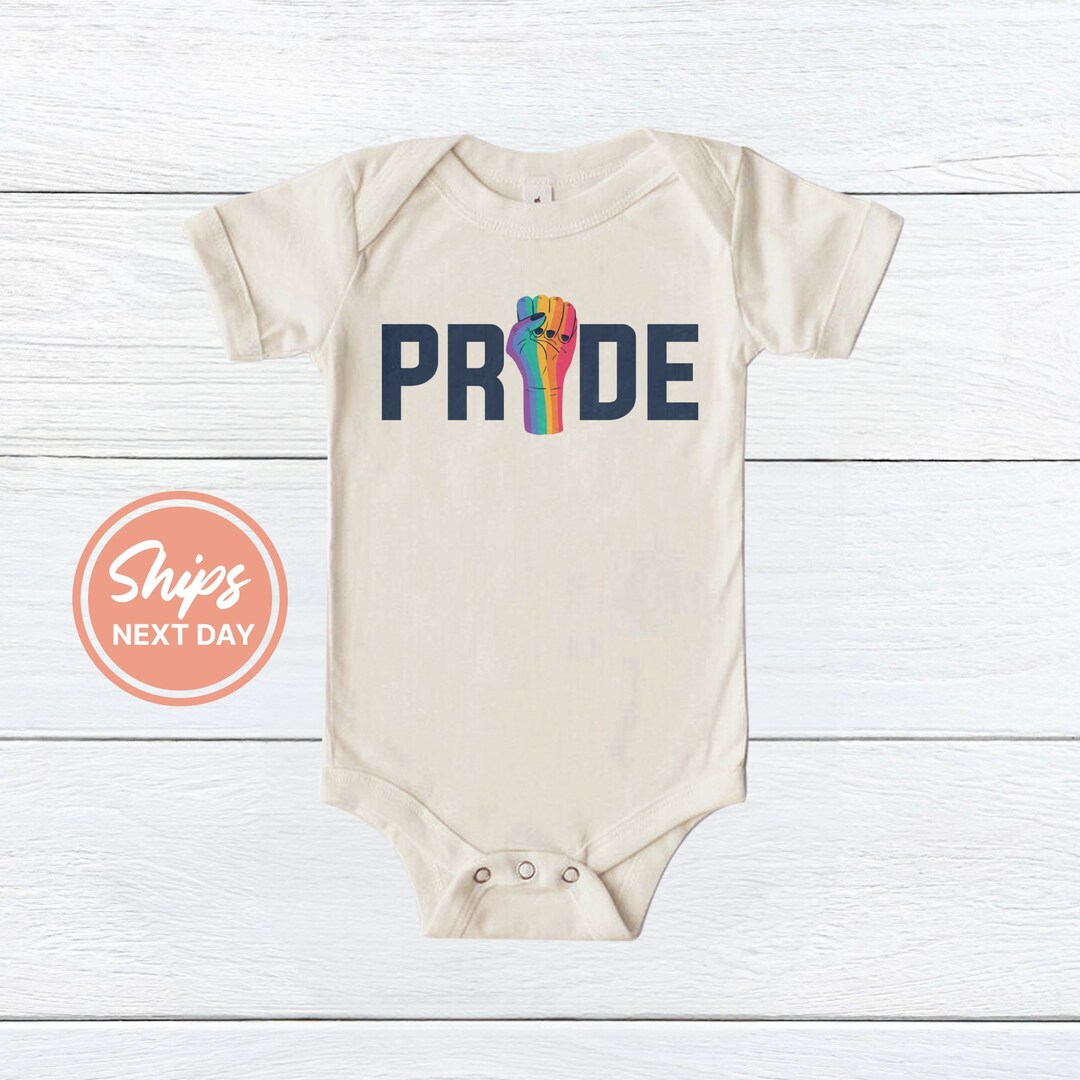 Pride Baby Onesie®, Rainbow Pride Month Apparel, Newborn Lgbtq Apparel ...