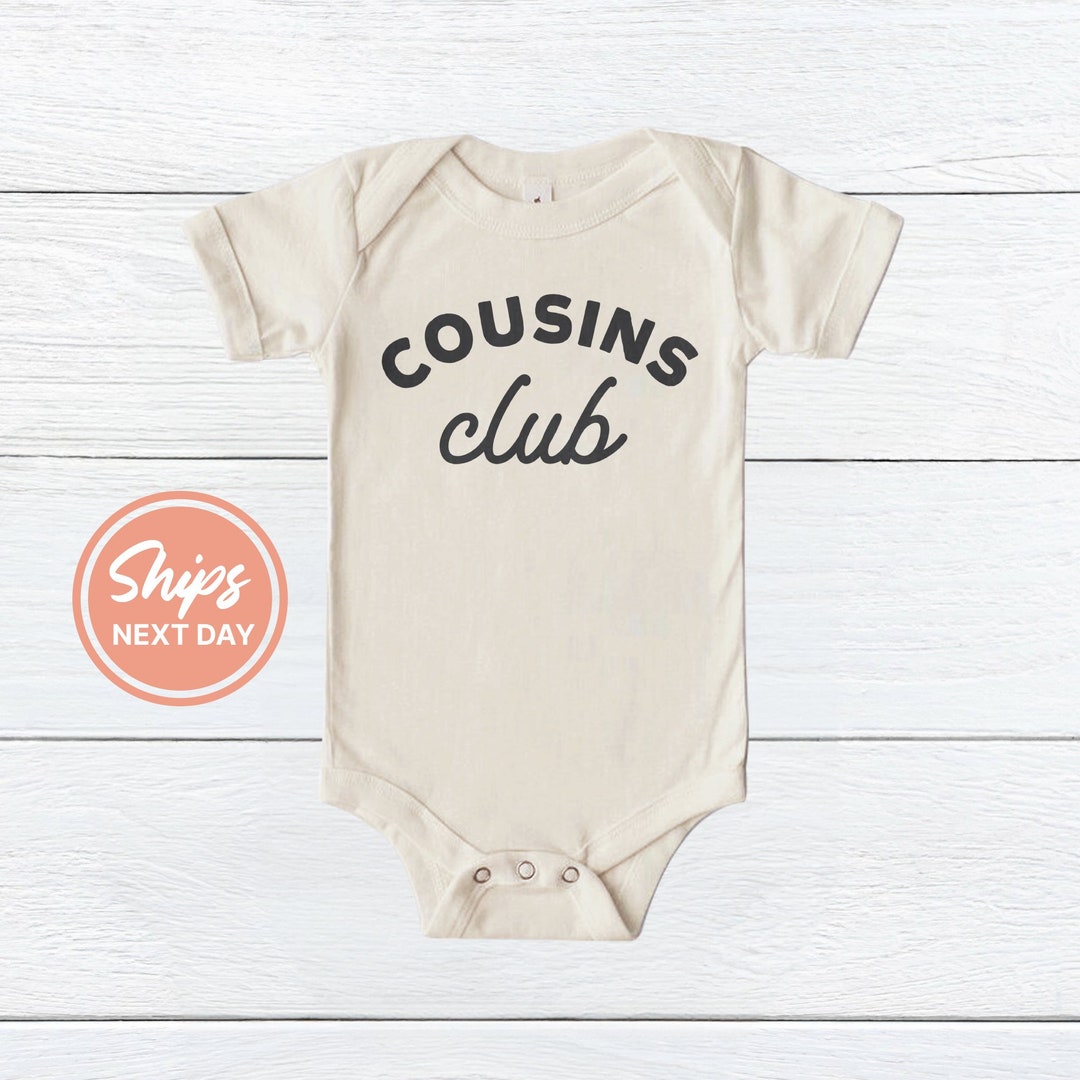 Cousin Club Onesie®, New Cousin Baby Bodysuit, Promoted to Cousin ...