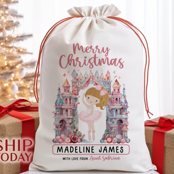 Personalized Santa Sack - Etsy
