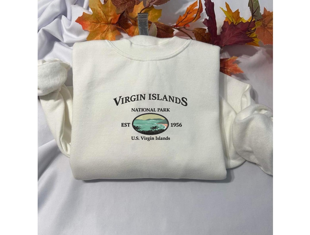 Virgin Islands National Park Embroidered Shirt, Virgin Islands Shirt, Virgin Islands Sweatshirt ...