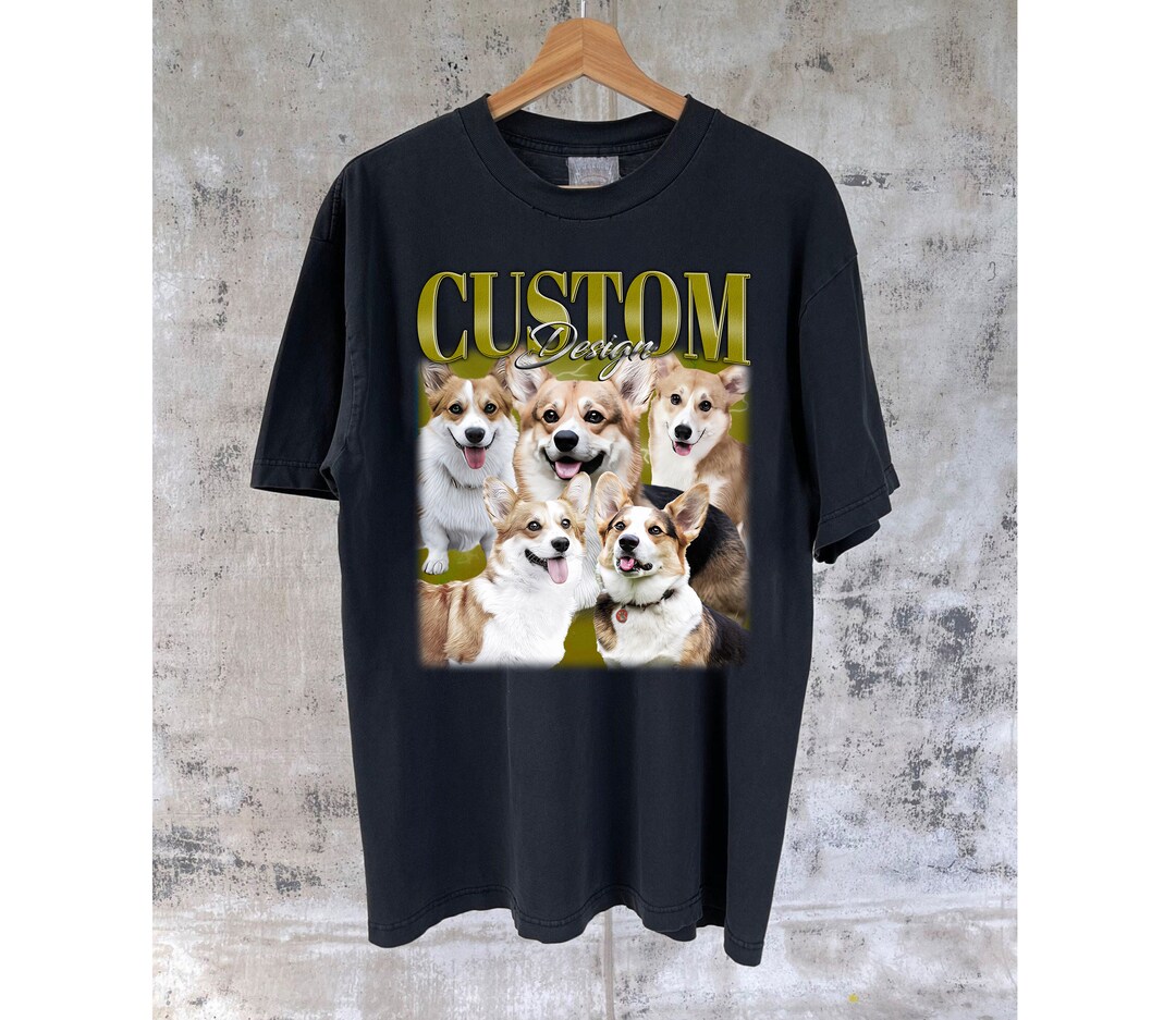 Custom Dog Design T-shirts Custom Dog Shirt Custom Design - Etsy