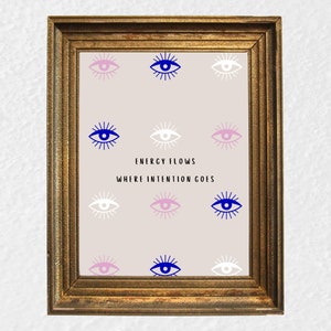 Evil Eye Wall Art Prints 3 Pack - Etsy