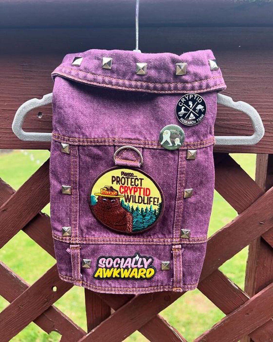 Protect Cryptid Wildlife Pet Vest 14.5 Chest - Etsy