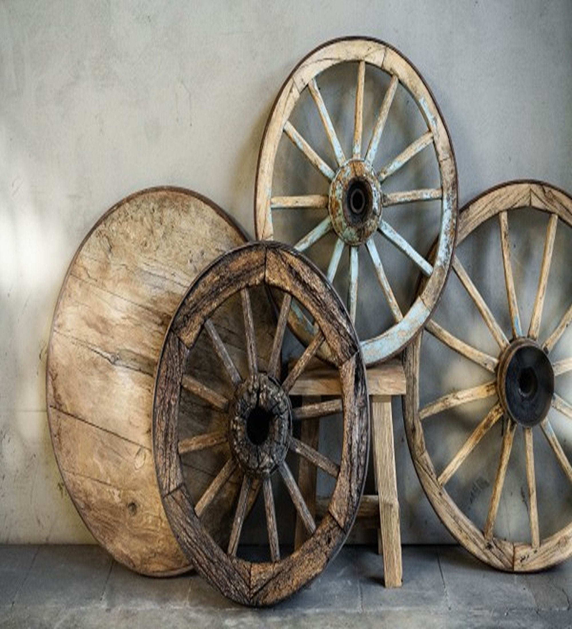 Solid Wood Wheels - Etsy