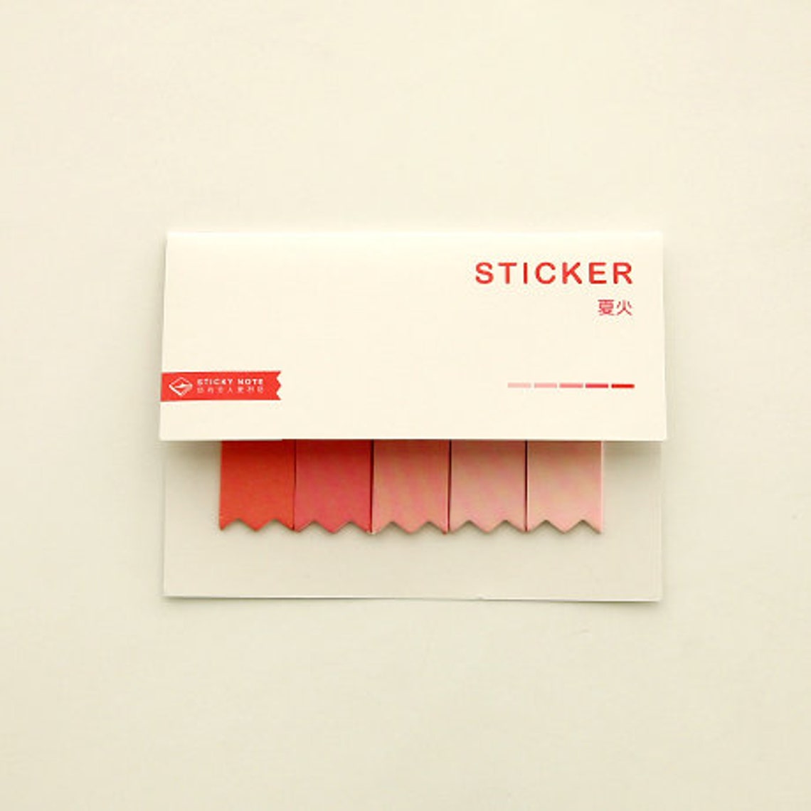 Colorful Memopad Sticky Notes / Simple Index Stickers / - Etsy