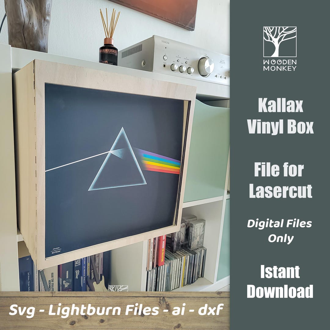 Vinyl Box for Kallax - Etsy