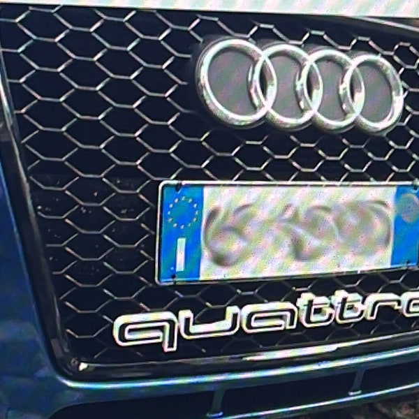 Audi Emblems Quattro - Etsy