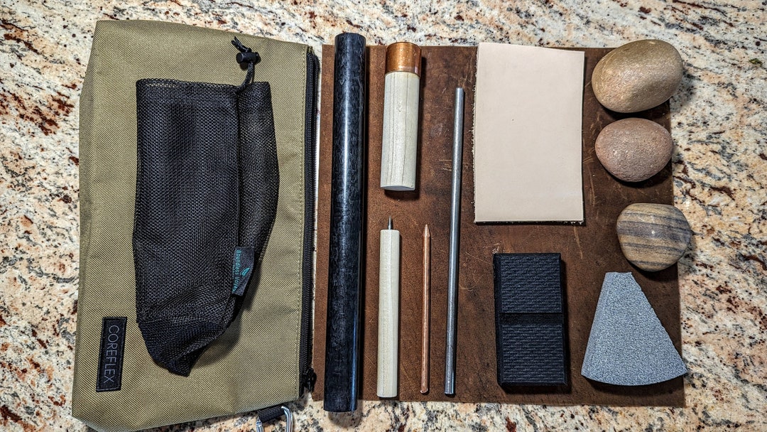 Knapwrap Flint-knapping Field Kit - Etsy