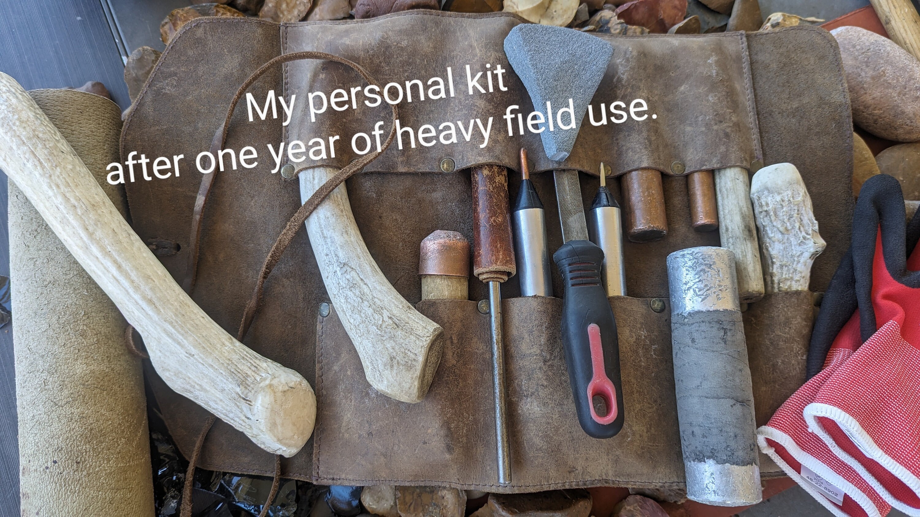 Knapwrap Flint-knapping Kit - Etsy