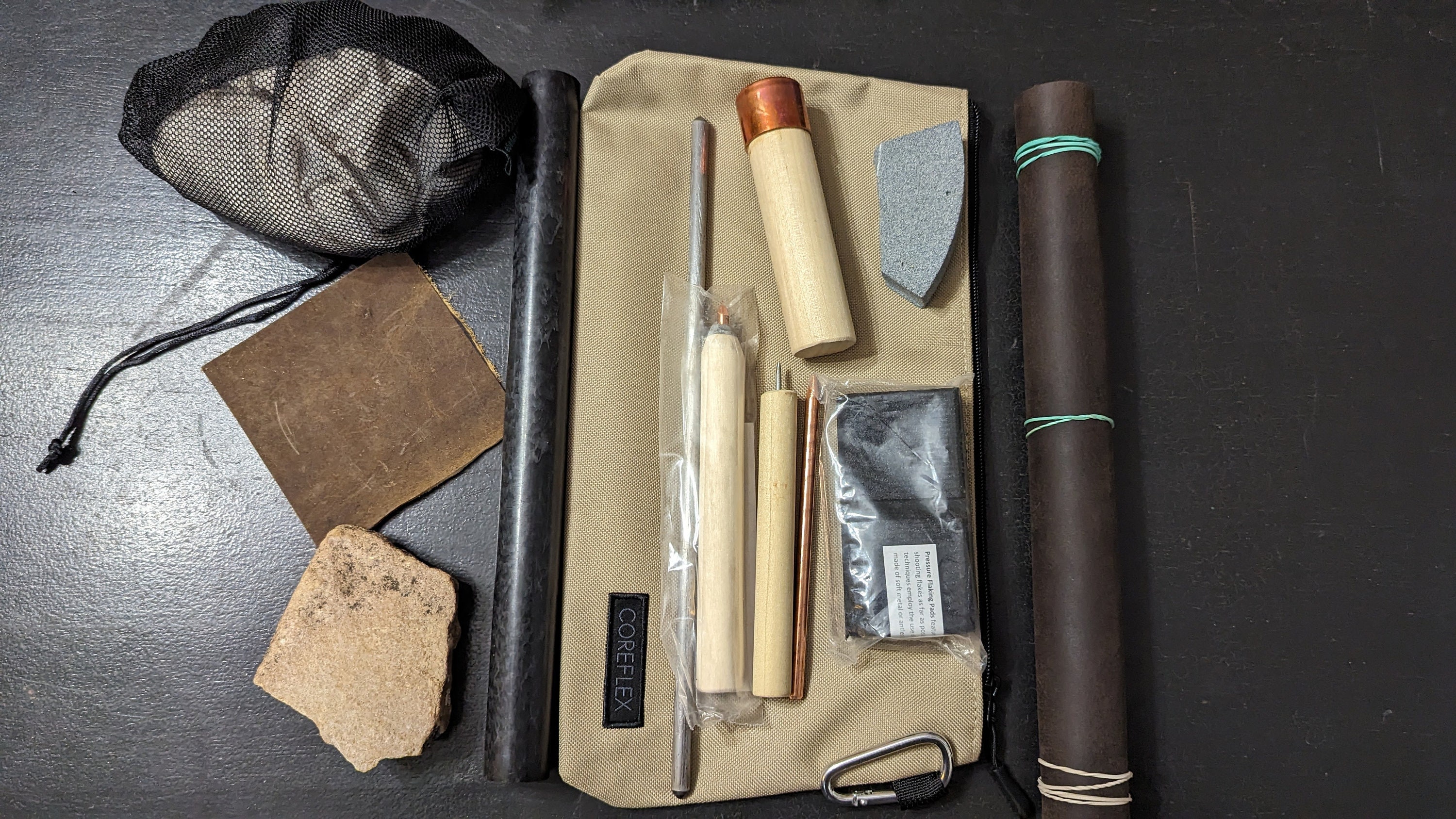 Knapwrap Flint-knapping Field Kit - Etsy