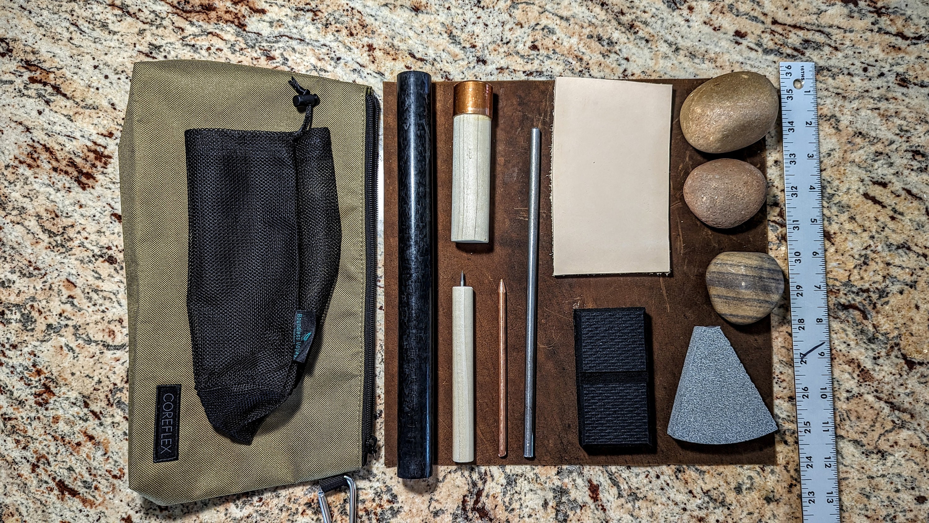 Knapwrap Flint-knapping Field Kit - Etsy