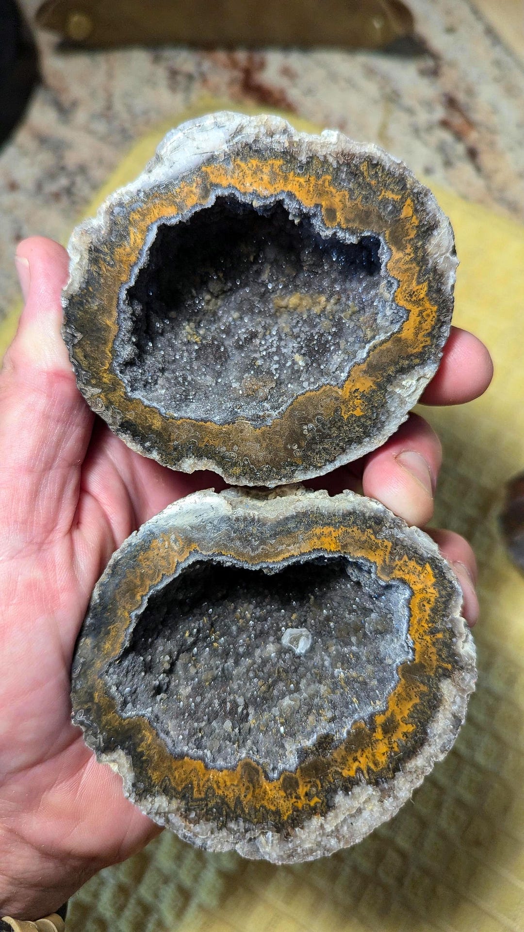 Crystal Geode Set - Matching Pair - Etsy