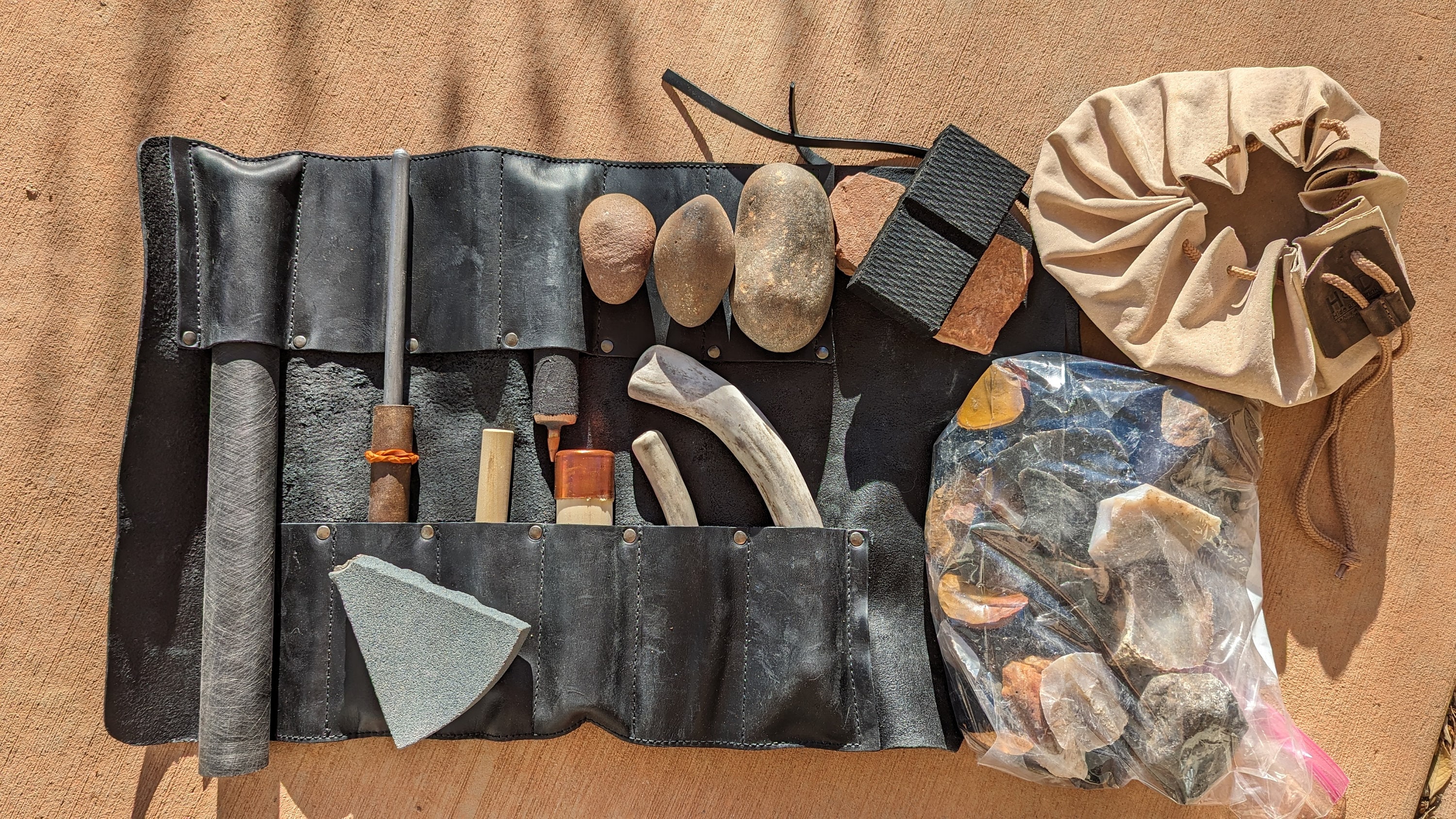 Knapwrap Flint-knapping Kit - Etsy