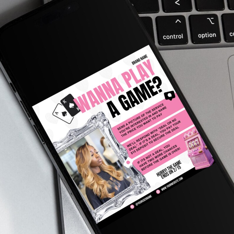 Deal or No Deal Hair Flyer, Bundle Deal Flyer, Books Now Open, Hair ...
