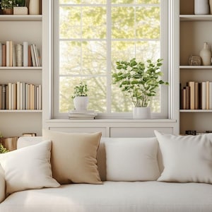 Zoom Background With Bookshelves, Home Office Bookshelf Backdrop ...