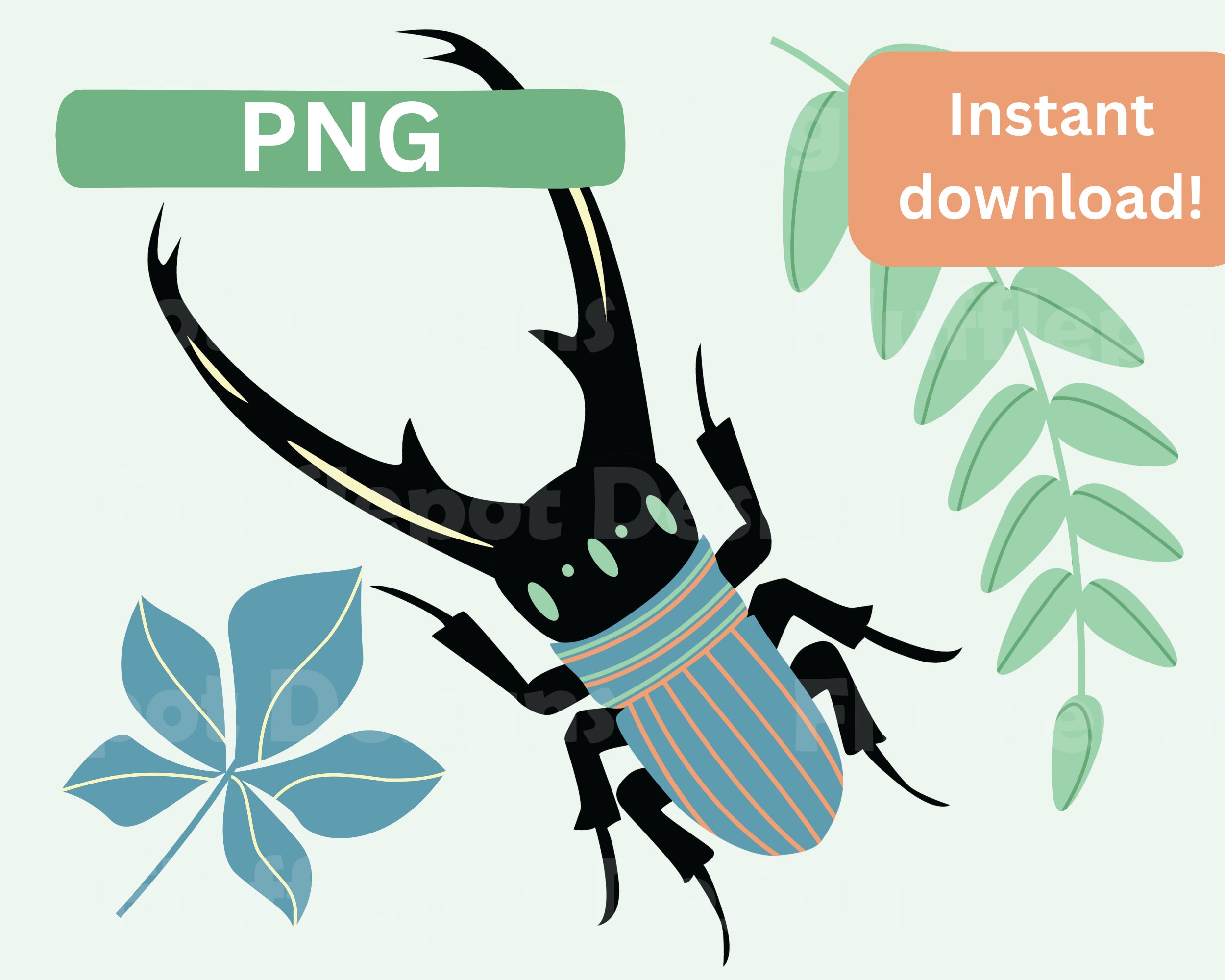 Pretty Bug Clipart Pngs, Cute Bug Clipart, Insects, Cicada, Moth, Bee ...
