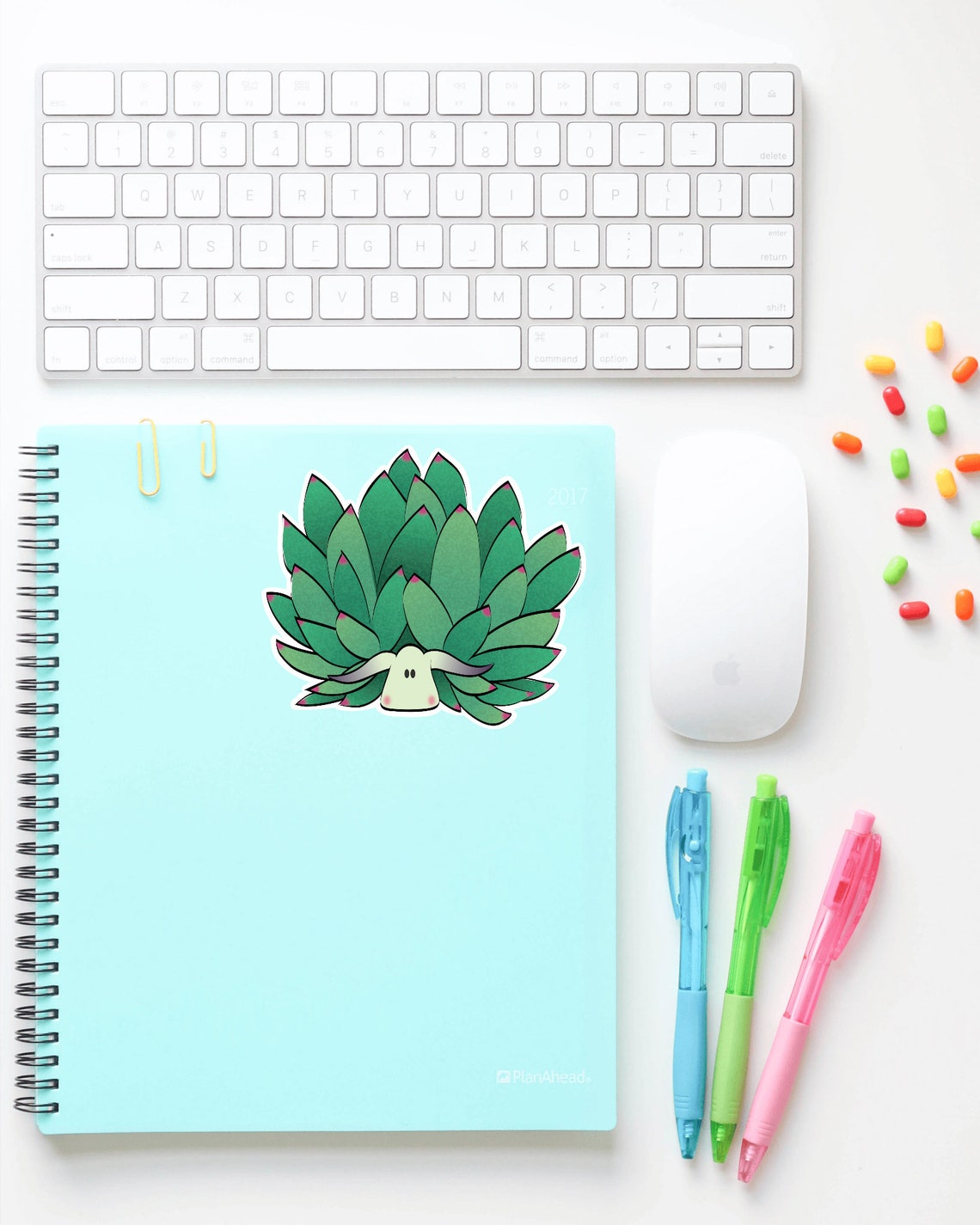 Cute Leaf Slug Printable Sticker, Instant Download, Sea Sheep, Print ...