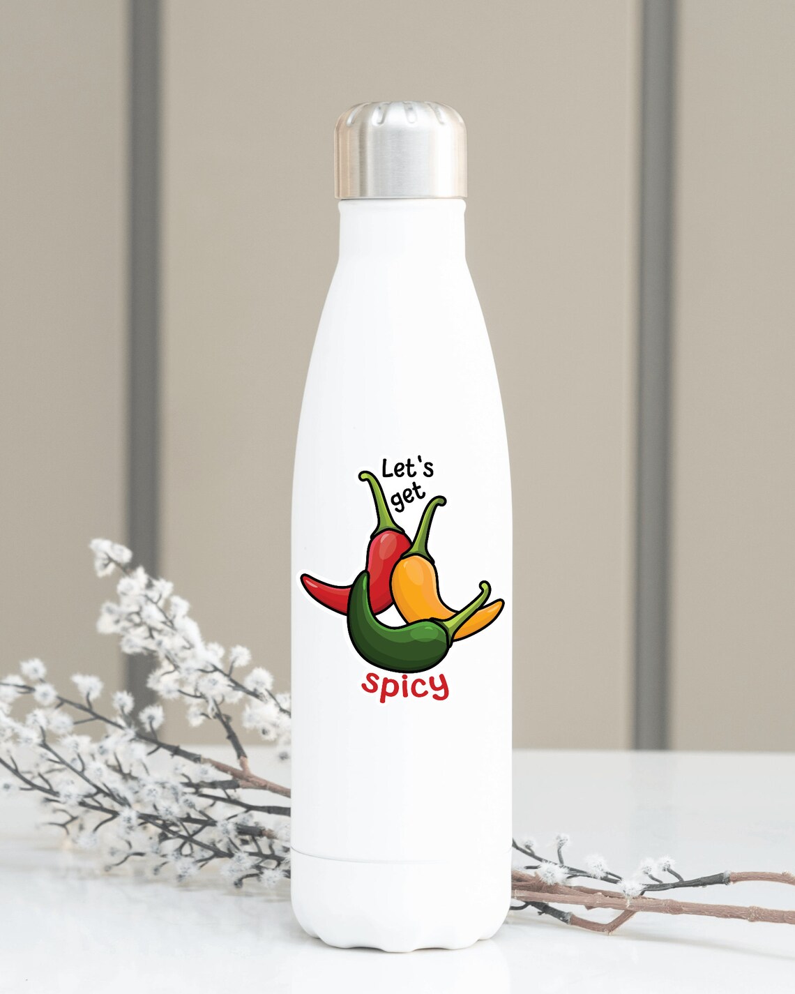 Cute Chilli Pepper Printable Sticker, PNG, Instant Download, Chili ...