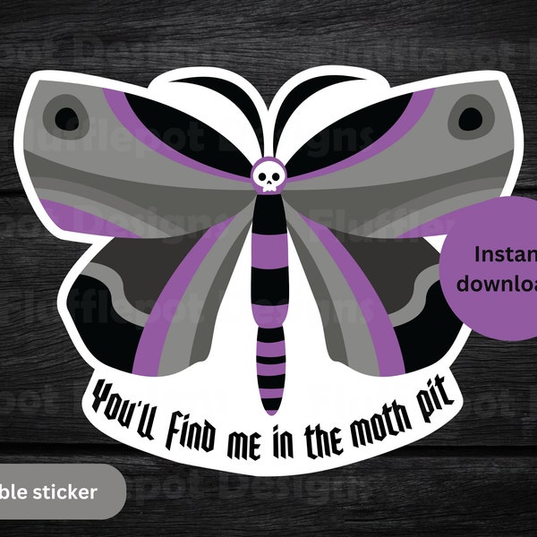 Emo Stickers Printable - Etsy