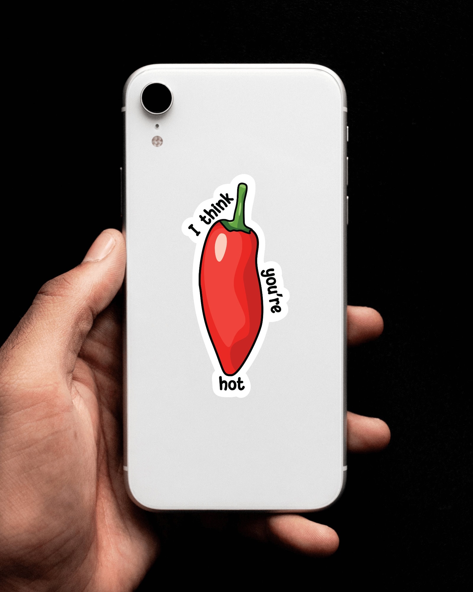 Cute Chilli Pepper Printable Sticker, PNG, Instant Download, Chili ...