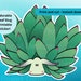Cute Leaf Slug Printable Sticker, Instant Download, Sea Sheep, Print ...