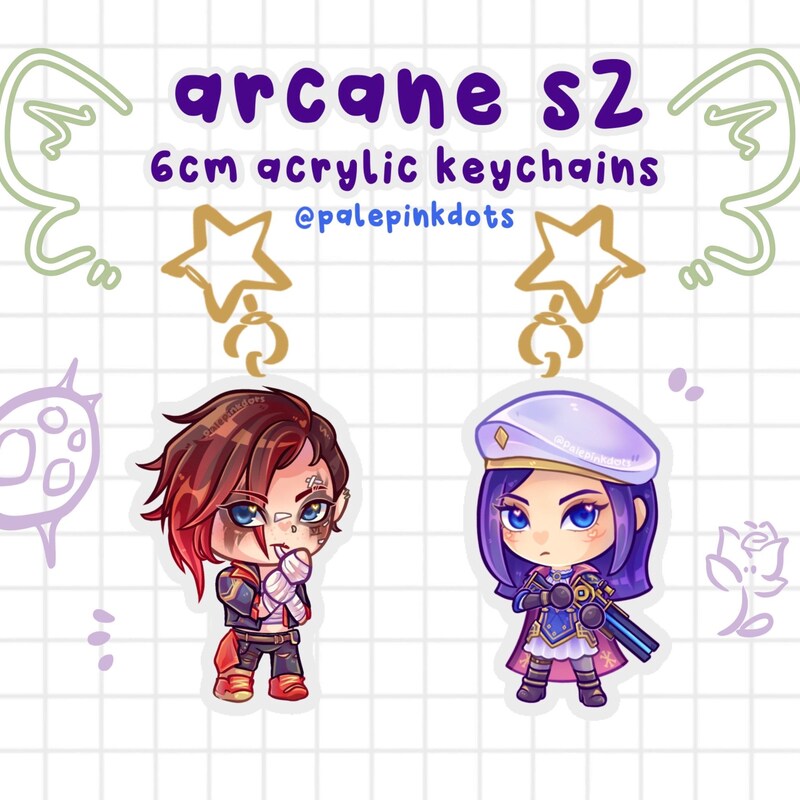 Arcane Merch Caitlyn - Etsy