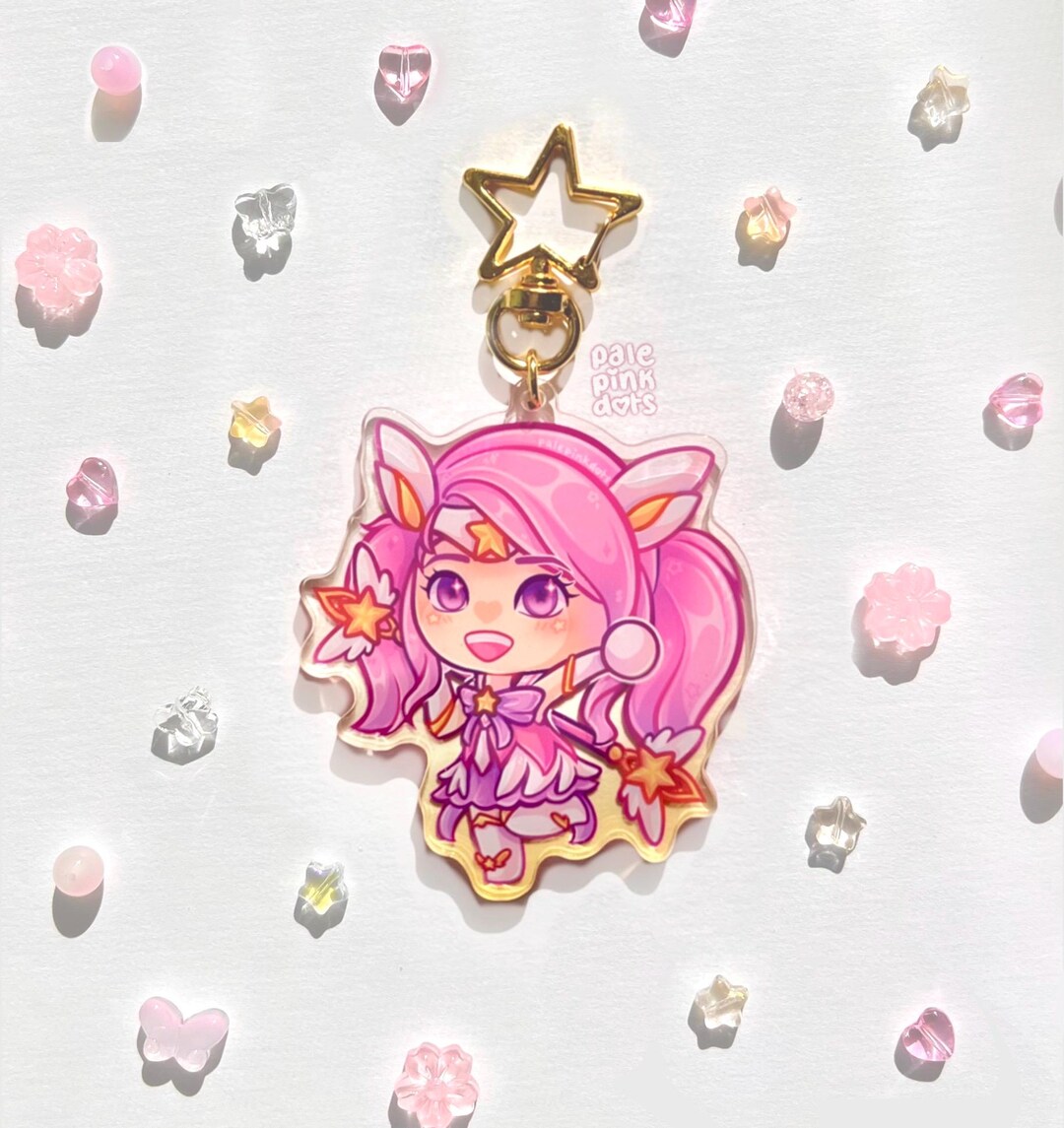 LUX KEYCHAIN // Star Guardian Luxanna Crownguard League of Legends Lol ...